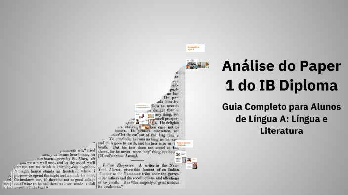 Análise do Paper 1 do IB Diploma by Erick Santana on Prezi