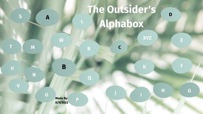 The Outsiders Alpha-boxes by Cole Stuart on Prezi
