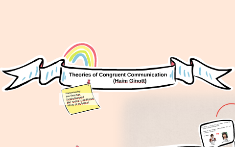 Theories of congruent communication (Haim Ginott) by Adam Muhamad on Prezi