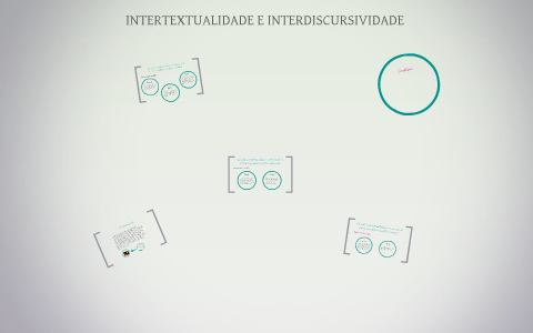 INTERTEXTUALIDADE E INTERDISCURSIVIDADE by Paola de Souza on Prezi