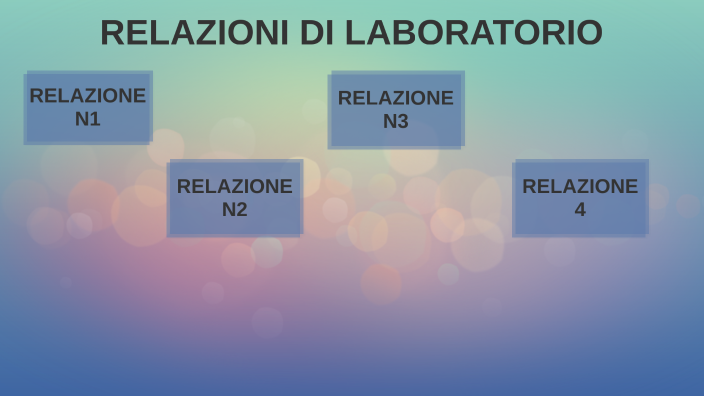 Relazioni di laboratorio by Ilary Regoli on Prezi