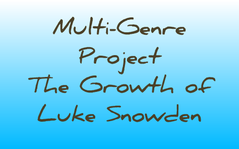 Multi-Genre Project 8th grade 2011 by Luke Snowden on Prezi