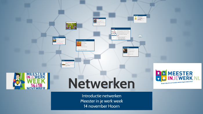 Netwerken workshop 2 by wouter slob