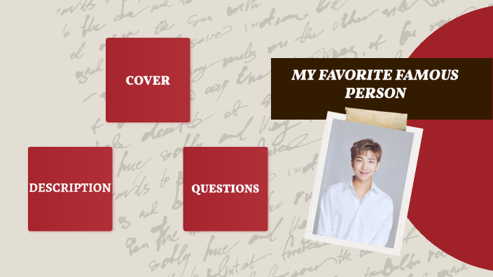 MY FAVORITE FAMOUS PERSON by Yesenia Coreas on Prezi