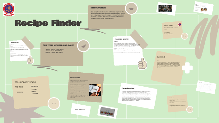 Recipe Finder with ReactJS by Asehi bnaya on Prezi
