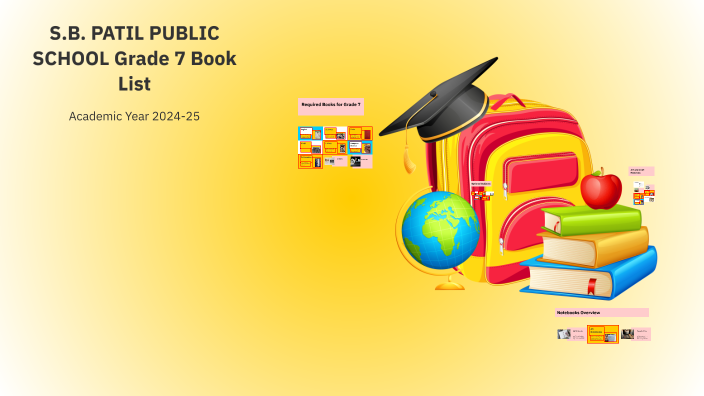 S.B. PATIL PUBLIC SCHOOL Grade 7 Book List by sachin charhate on Prezi