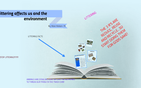 How littering affects us and the environment by Maie Hisham on Prezi