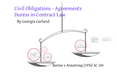 Civil Obligations - Legal Assignment by Georgia G on Prezi