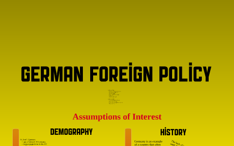 German Foreign Policy by Katerina Loucka on Prezi