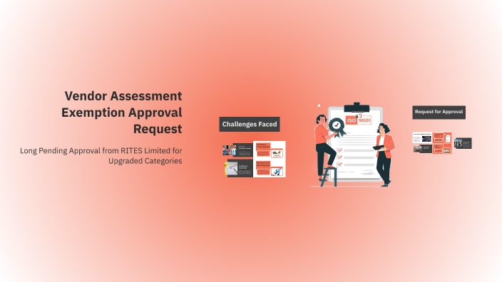 Vendor Assessment Exemption Approval Request by Rahul International on ...