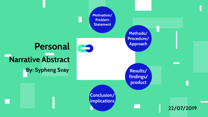 Personal Narrative Abstract by Sypheng.Junior Svay on Prezi