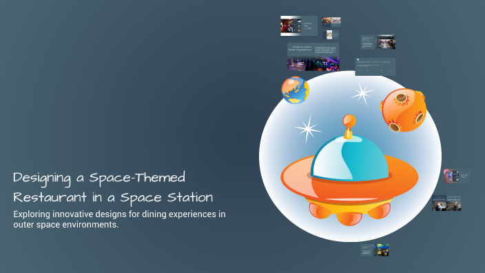 Designing a Space-Themed Restaurant in a Space Station by Night Me TS ...