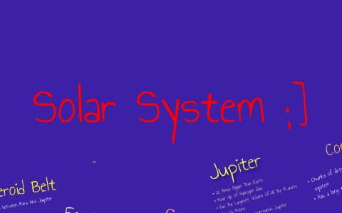 The Solar System by Lizet Solorio on Prezi
