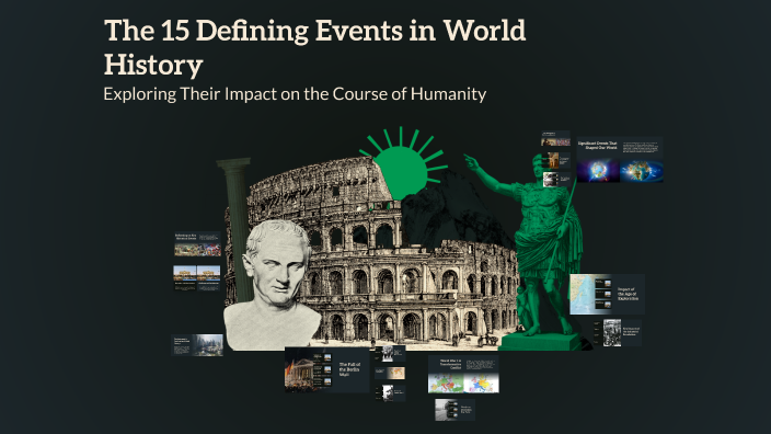The 15 Defining Events in World History by Charles Burin on Prezi