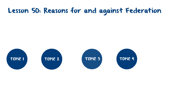 Lesson 50: Reasons for and against Federation by Laura Antolín San ...