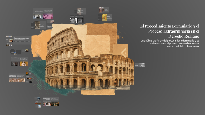 El Procedimiento Formulario y Extraordinario en el Derecho Romano by ...
