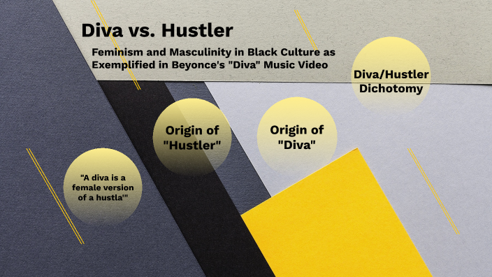 Diva vs. Hustler: Feminism and Masculinity in Black Culture as ...