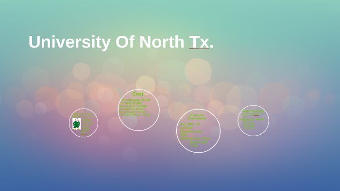 University Of North Tx. by Janet Lopez on Prezi