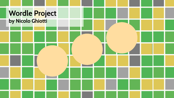 Wordle project by NICOLO GHIOTTI on Prezi