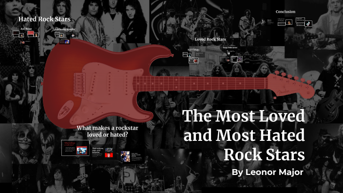 The Most Loved and Most Hated Rock Stars by Leonor Major on Prezi