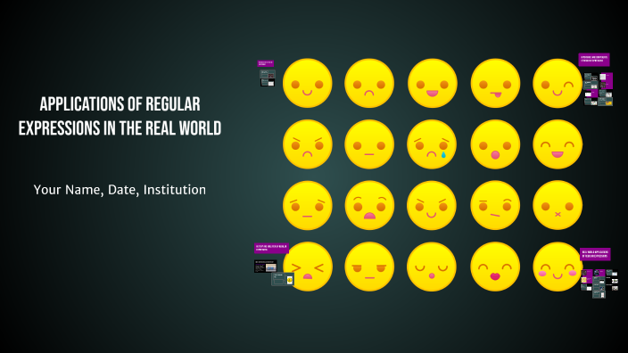 Applications of Regular Expressions in the Real World by Sughand Batra ...