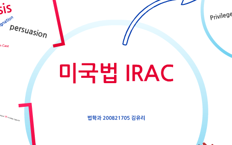 미국법 IRAC by kim youree