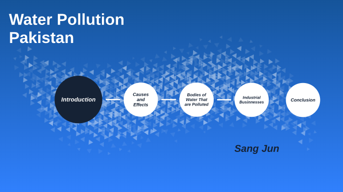 Water Pollution Pakistan - Sang Jun by Sang Jun on Prezi