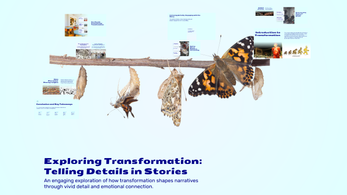 Exploring Transformation: Telling Details in Stories by Jocelyn Cordero ...