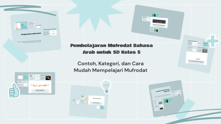 Pembelajaran Mufrodat Bahasa Arab untuk SD Kelas 5 by Arifa Shofia on Prezi