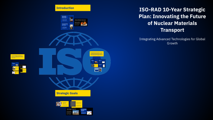 ISO-RAD 10-Year Strategic Plan: Innovating the Future of Nuclear ...