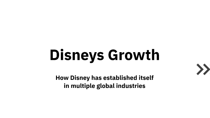 Disneys Growth by Taylor Holl on Prezi