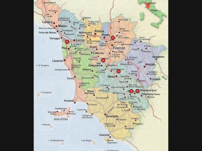 mappa toscana by federica venturini on Prezi