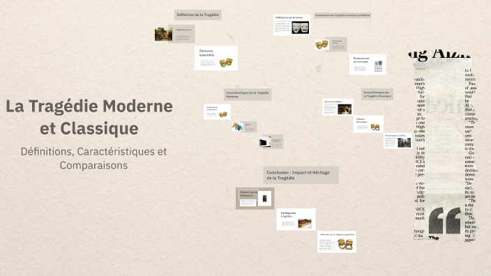 La Tragédie Moderne et Classique by kanza mohammadi on Prezi