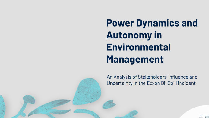 Power Dynamics and Autonomy in Environmental Management by MARYCYNTHIA ...