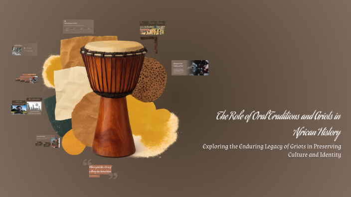 The Role of Oral Traditions and Griots in African History by zeflonz on ...