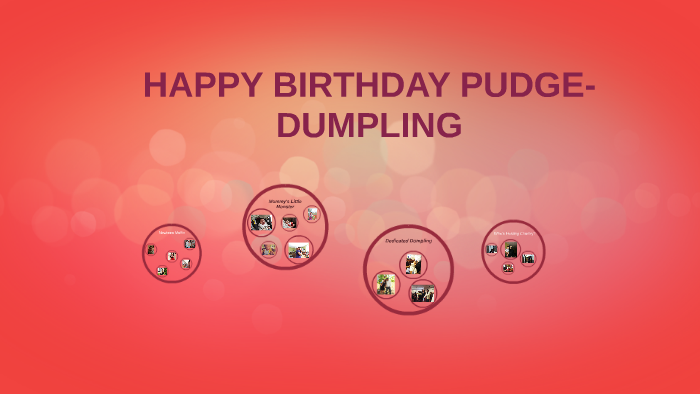 HAPPY BIRTHDAY PUDGE-DUMPLING by Shaniece Wilson on Prezi