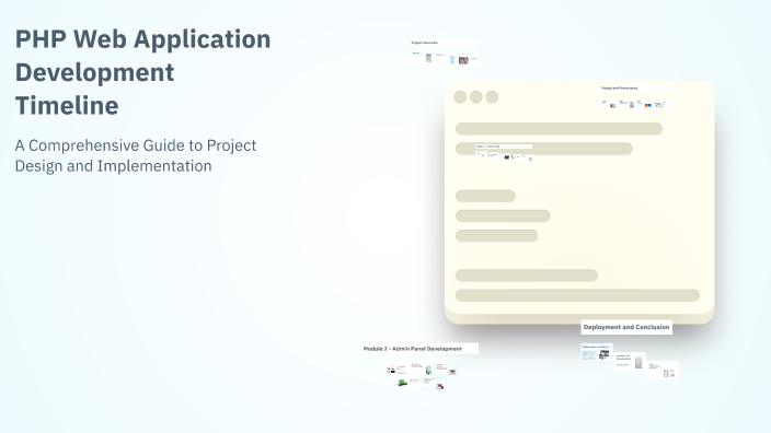PHP Web Application Development Timeline by Ashish Rana on Prezi