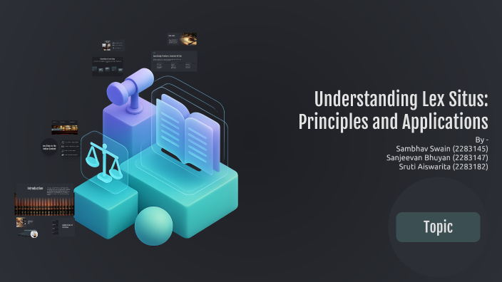 Understanding Lex Situs: Principles and Applications by TC 44 speaker 2 ...