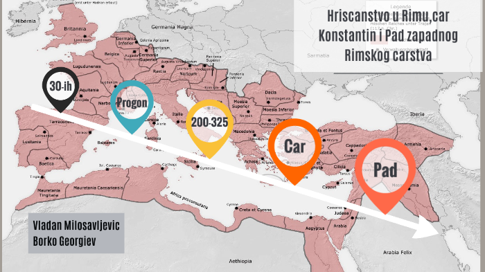 Hriscanstvo i pad zapadng rimskog carstva by vladan milosavljevic on Prezi