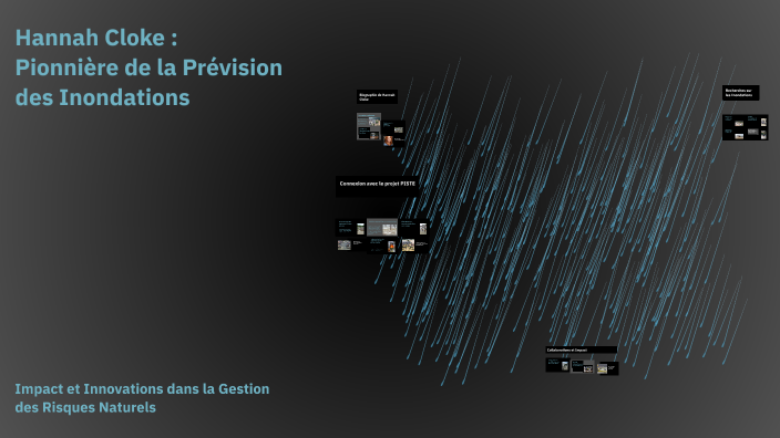Hannah Cloke : Pionnière de la Prévision des Inondations by Angélique ...