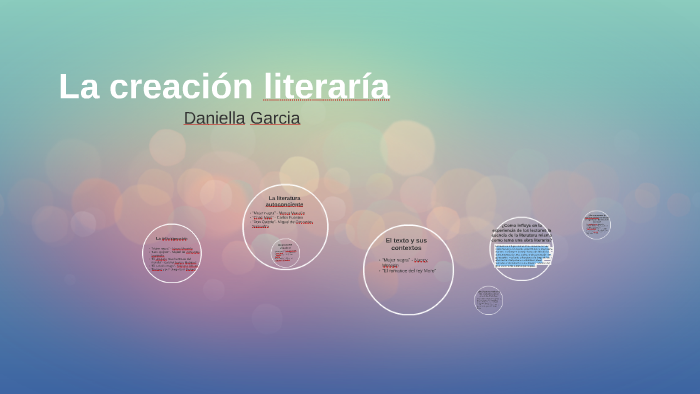 La creación literaría by Daniella Garcia on Prezi