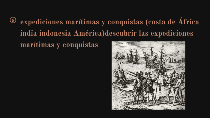 expediciones marítimas y conquistas (costa de áfrica india indonesia ...