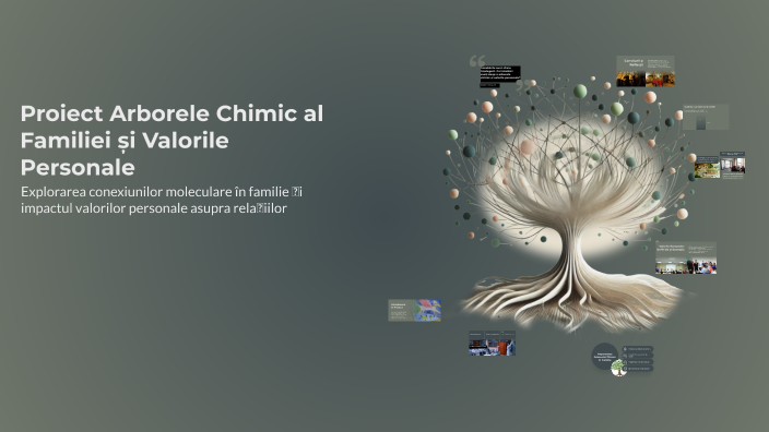 Proiect Arborele Chimic al Familiei și Valorile Personale by Damian Z ...