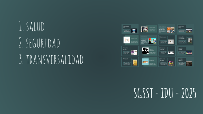 SGSST - IDU - 2025 by Julia Cabrera on Prezi