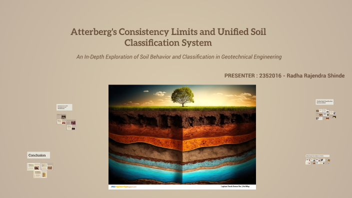 Atterberg's Consistency Limits and Unified Soil Classification System ...