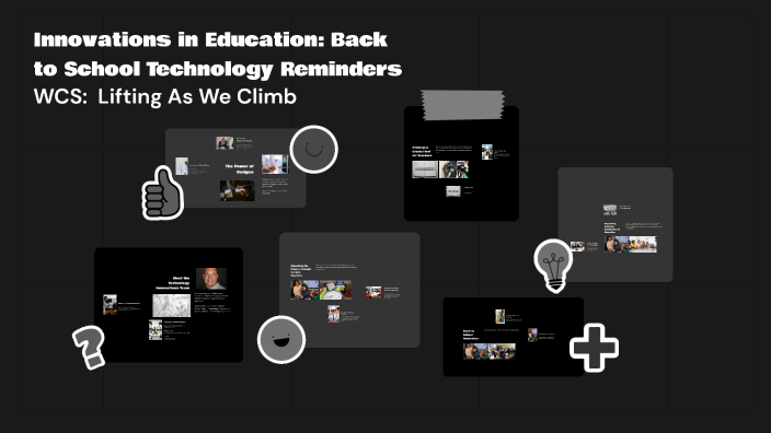 Innovations in Education: Back to School Technology Reminders by Daniel ...