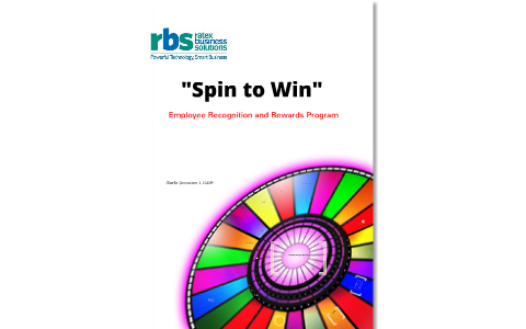 Spin to Win - Employee Recognition and Rewards Program by Lucinda ...