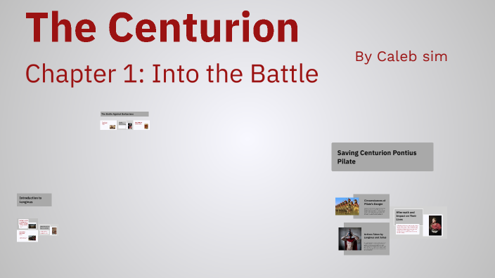 The Centurion by Caleb Sim on Prezi
