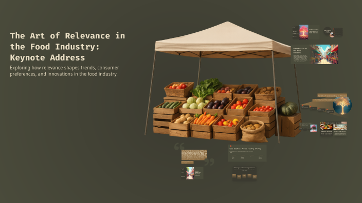 The Art of Relevance in the Food Industry: Keynote Address by Sumit ...