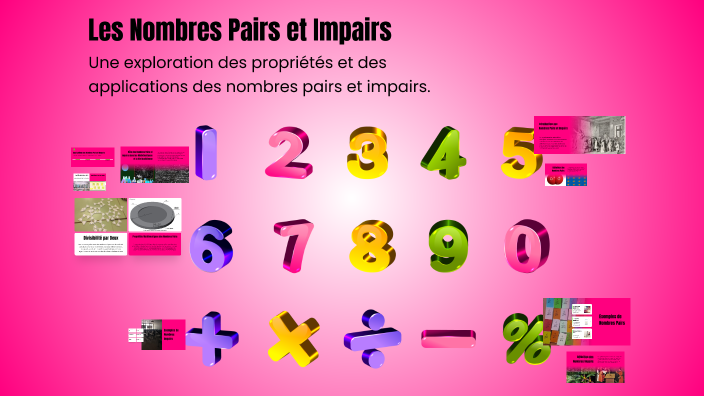 Les Nombres Pairs et Impairs by Mélissa Acherir on Prezi